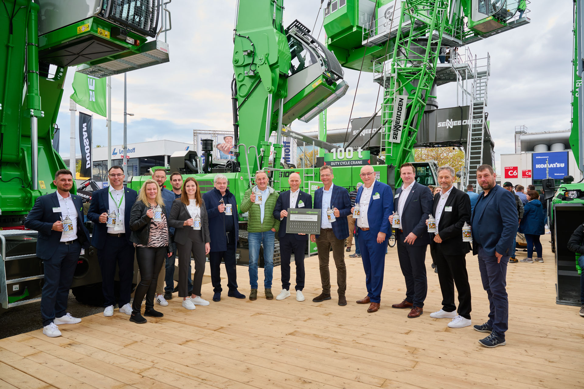BAUMA 2022 - viel mehr als eine Messe l SENNEBOGEN