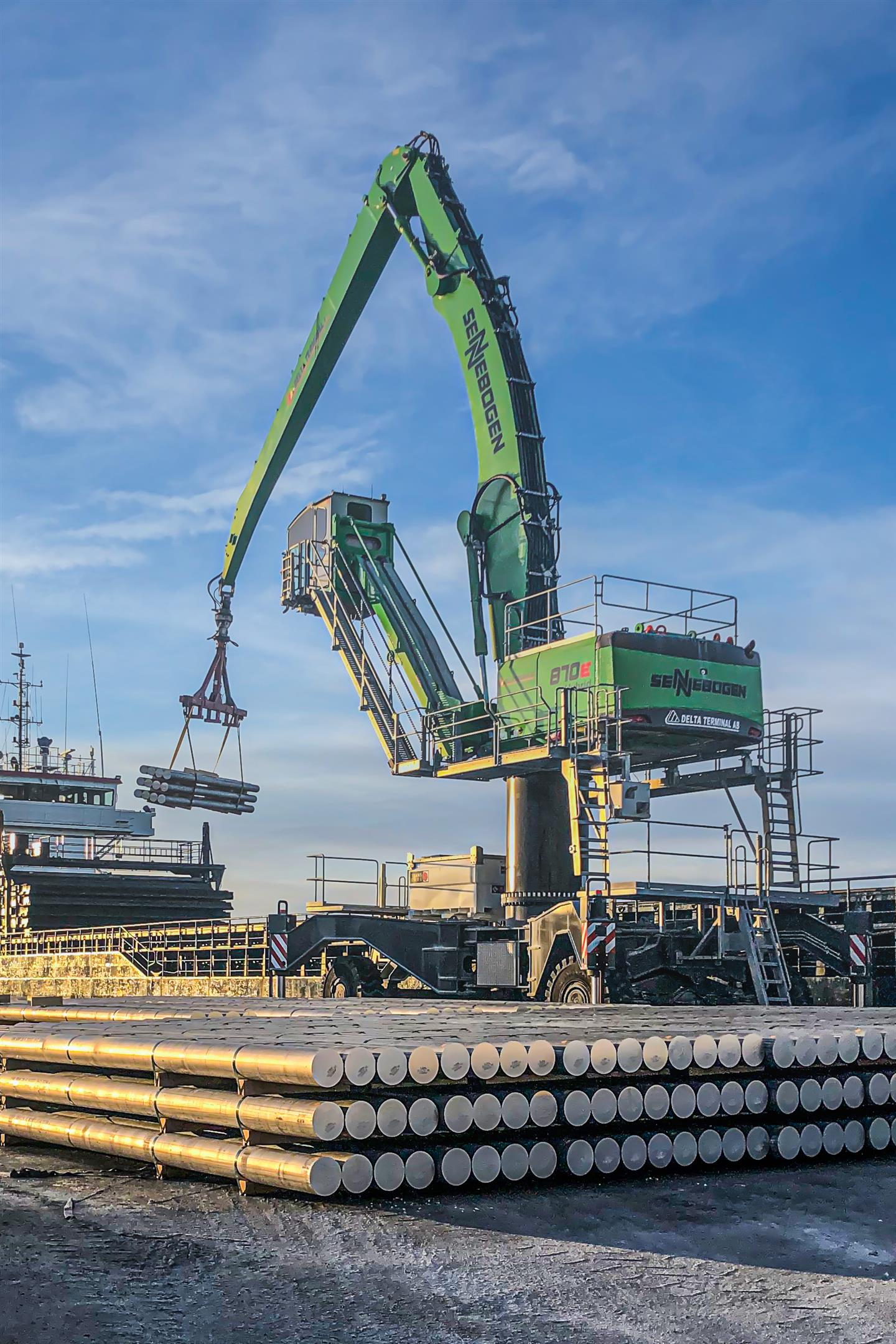 Port logistics simplified: special machine for port operators