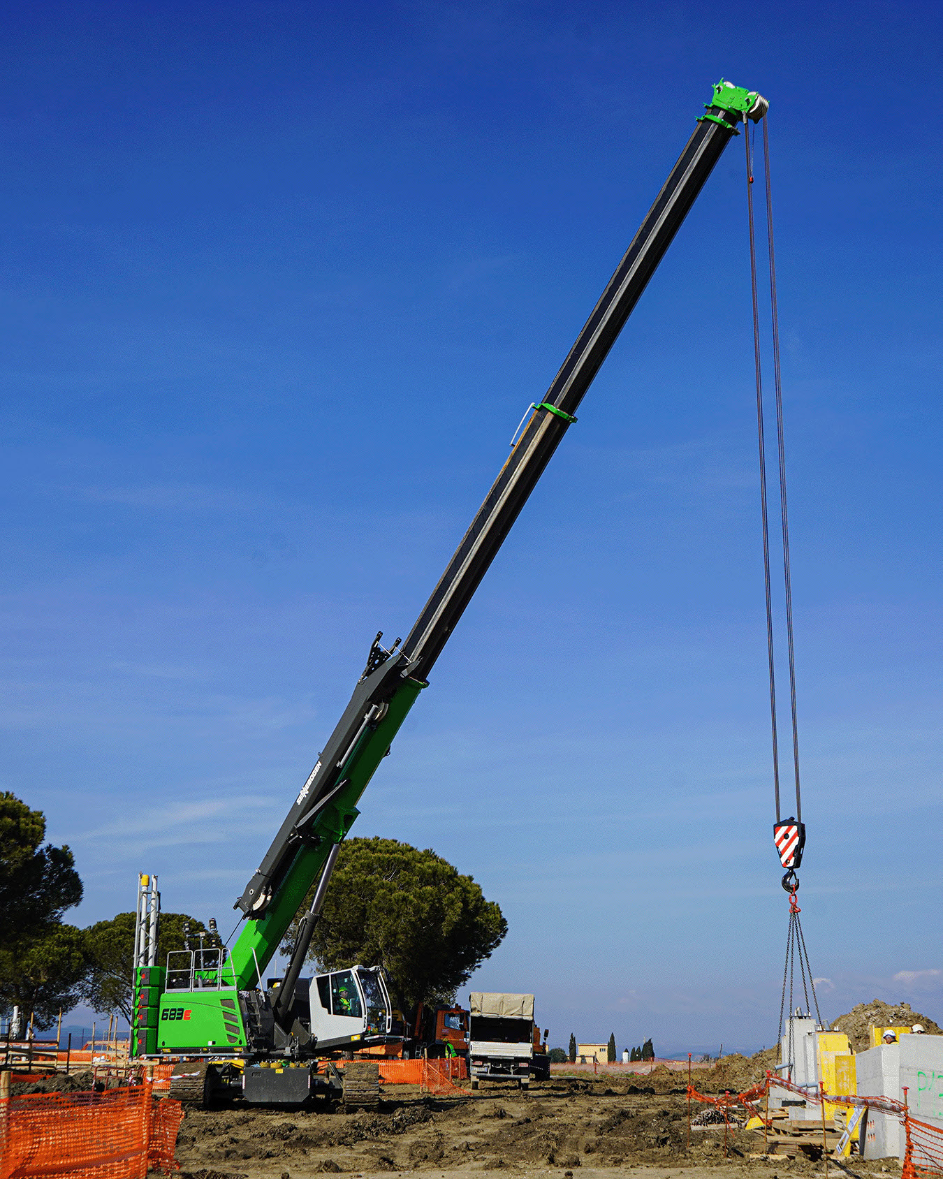Pipeline construction: Construction of a new liquid gas terminal