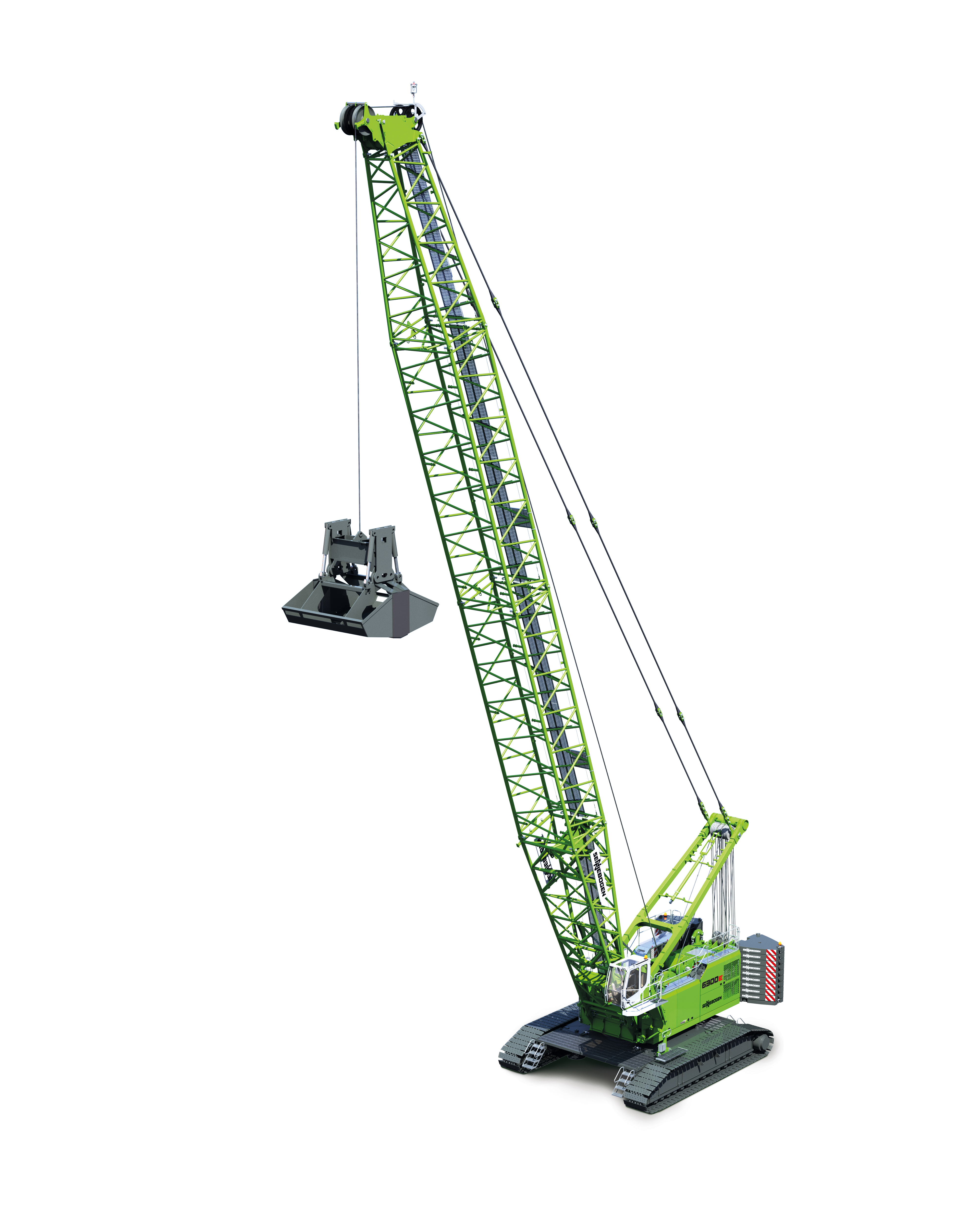 Production has begun on a 300-t duty cycle crawler crane by SENNEBOGEN ...