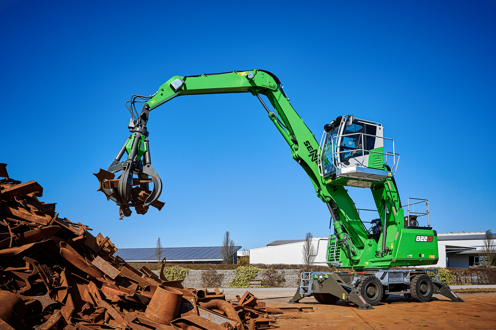 The new 22 t G series recycling material handler | SENNEBOGEN