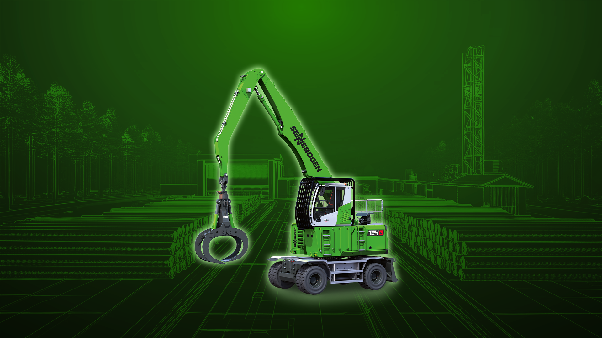 New pick and carry timber machines: 724 G and 726 G