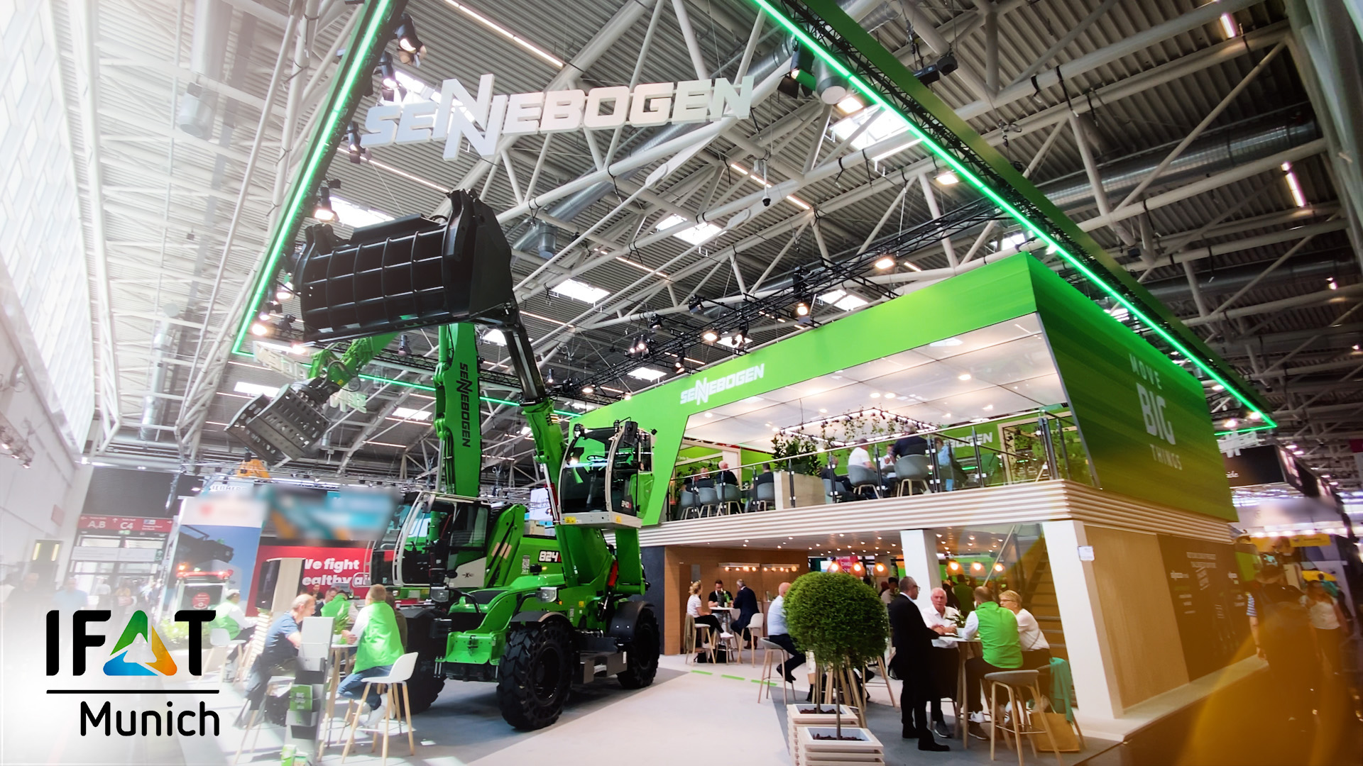 IFAT 2024: A look behind the scenes (Teaser) - SENNEBOGEN Maschinenfabrik GmbH