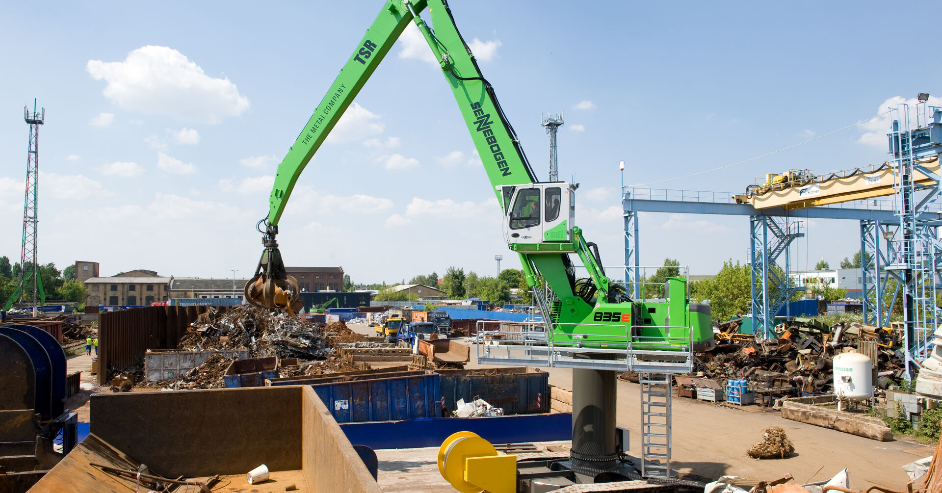 Quiet and energy-efficient: TSR Recycling relies on electrical scrap ...