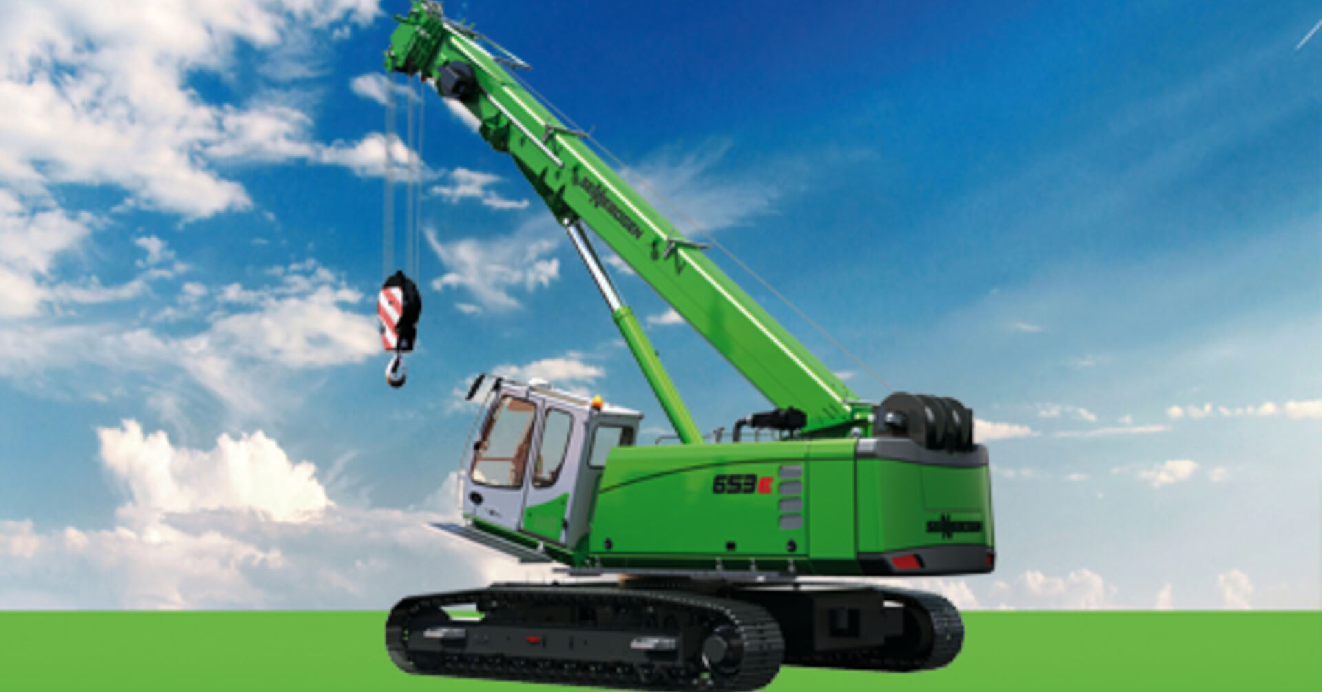 SENNEBOGEN LAUNCHES A NEW 50 T TELESCOPIC CRAWLER CRANE