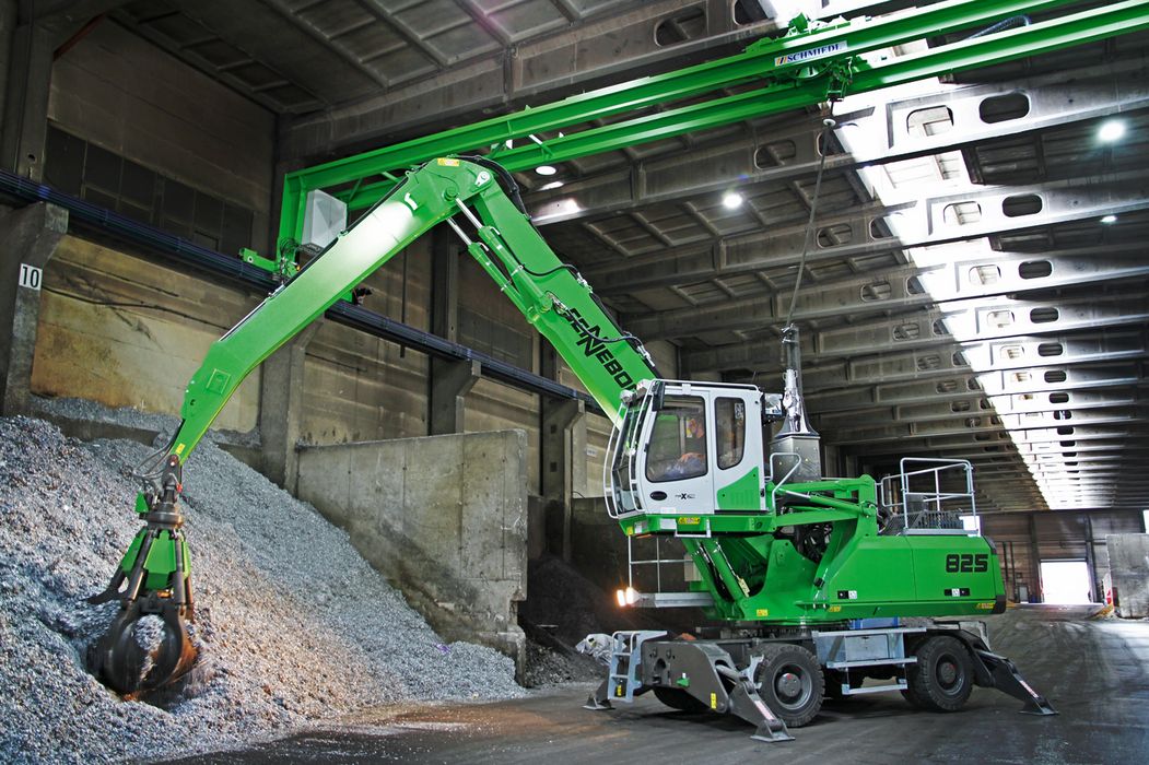Material handlers for scrap handling | SENNEBOGEN