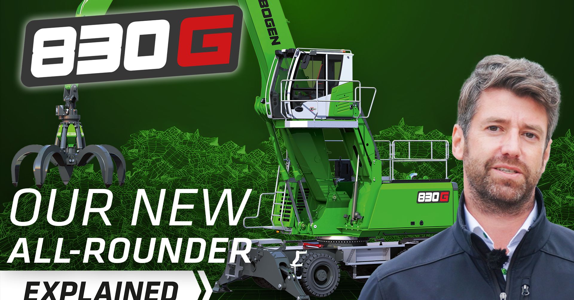 Our NEW all-rounder | The SENNEBOGEN 830 G-Series