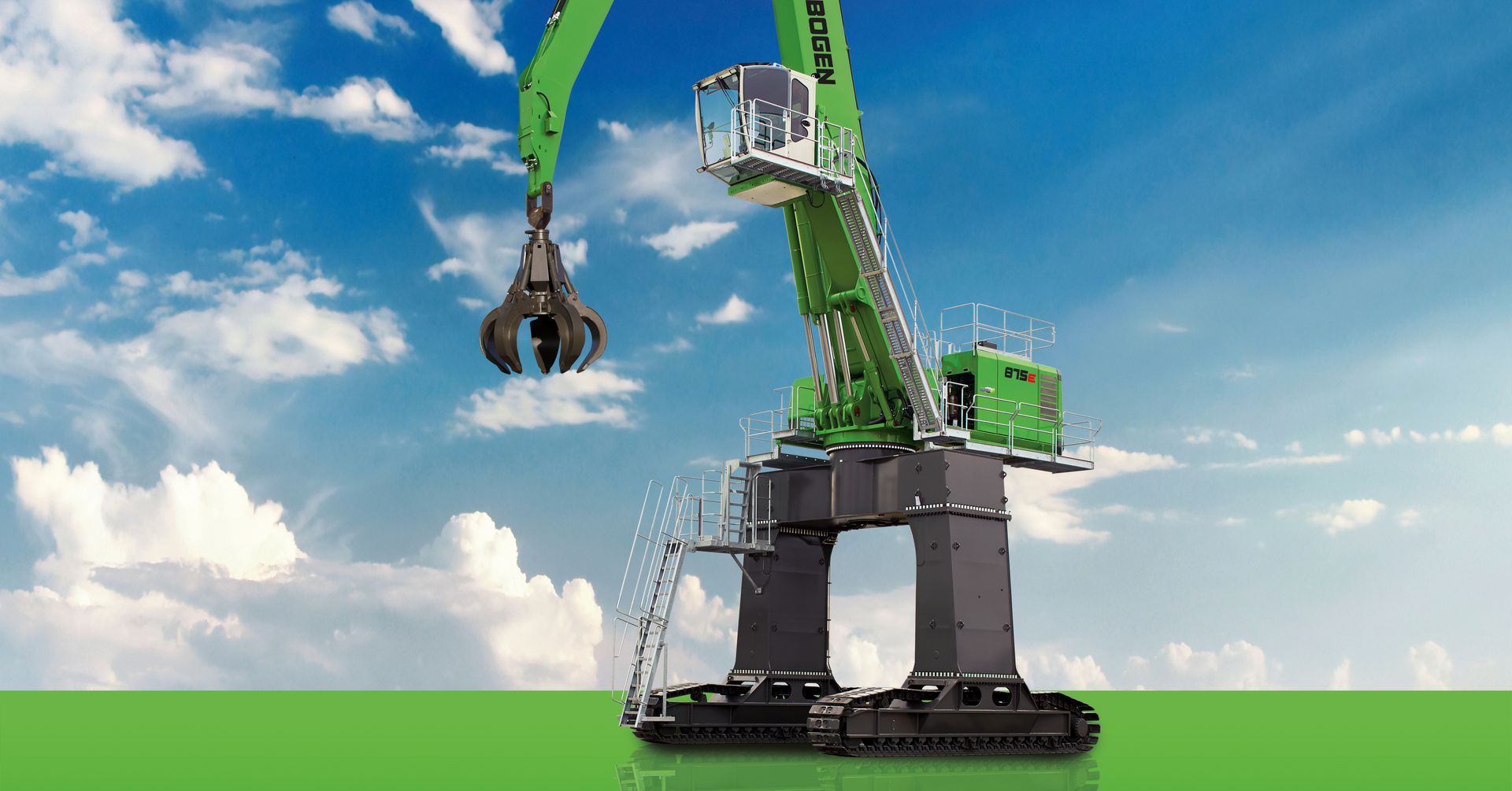 SENNEBOGEN 875 E-SERIES - THE OPTIMAL MACHINE FOR PORT HANDLING