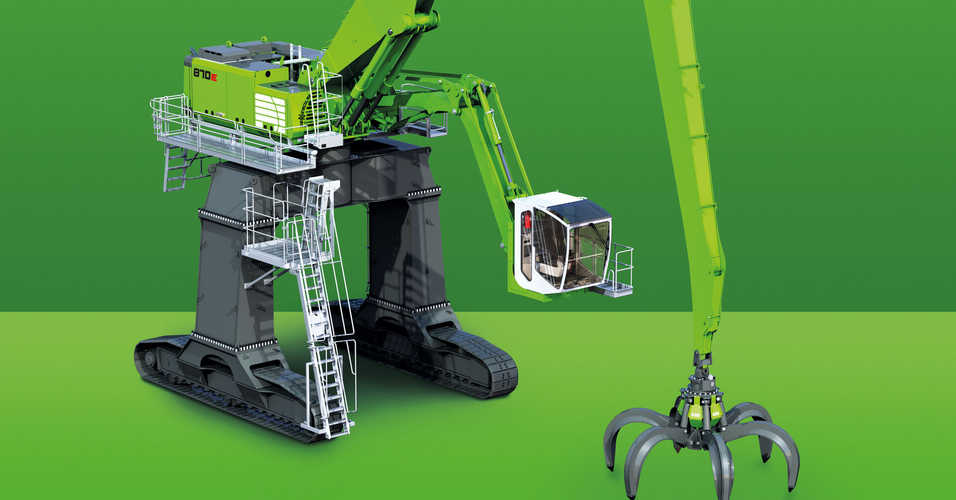 Product launch: SENNEBOGEN 870 E-Series with Green Hybrid energy ...