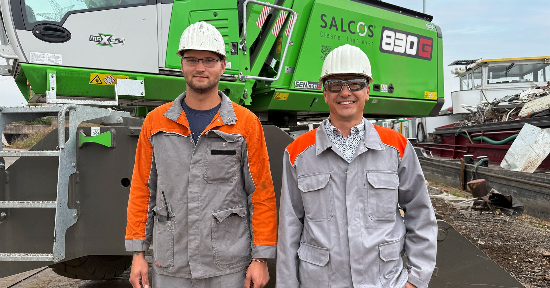 material handler for sustainable steel scrap recycling
