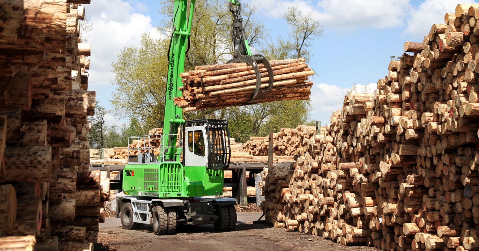 Industry solutions: SENNEBOGEN machines