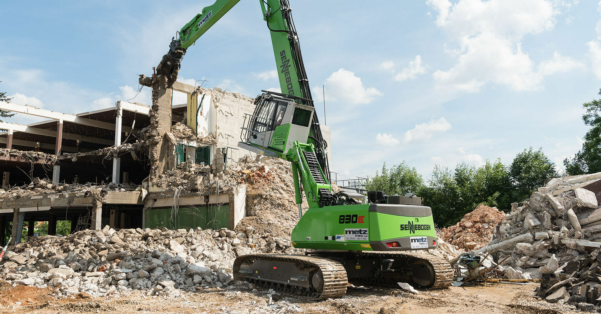 Abbruchbagger 830 E Demolition | SENNEBOGEN