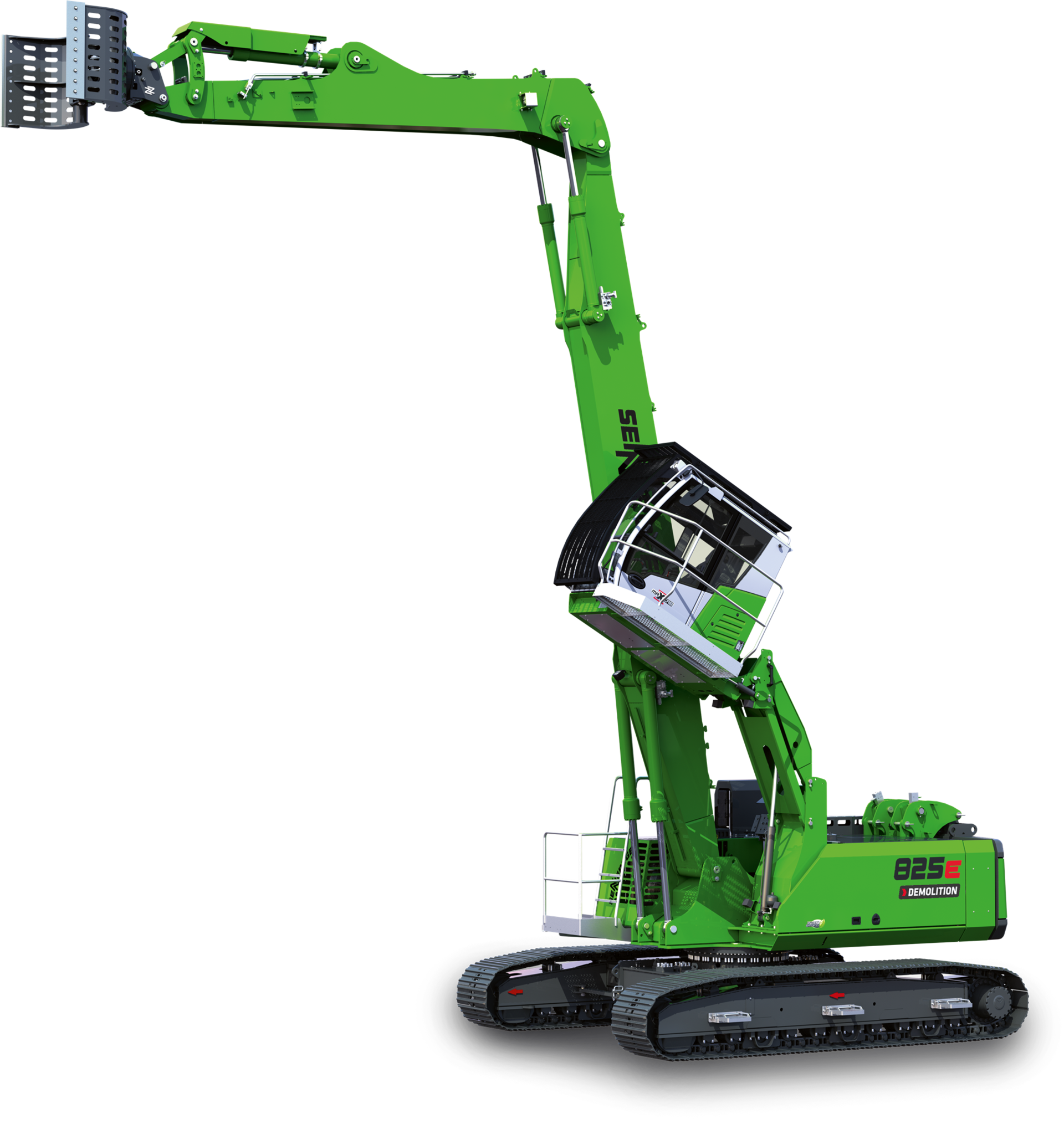The new SENNEBOGEN 825 E Demolition