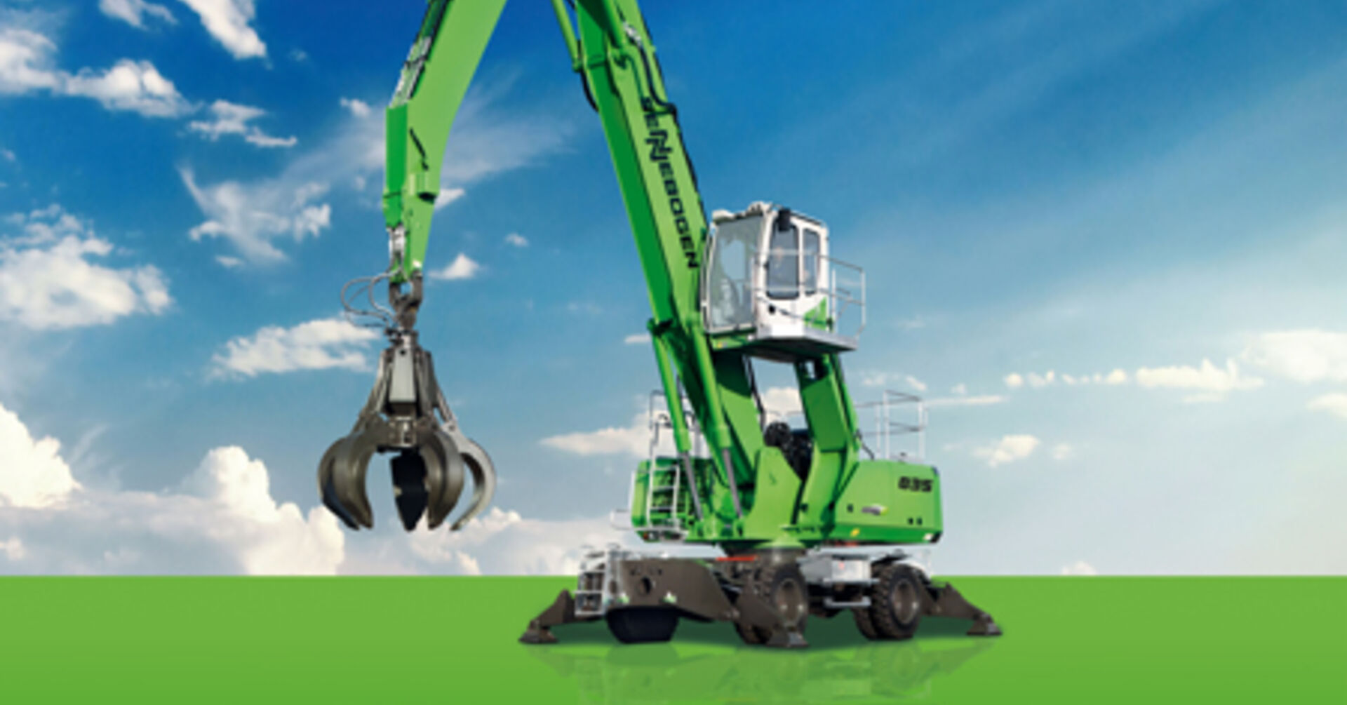 Outstanding performance – economical consumption: the SENNEBOGEN 835 E ...