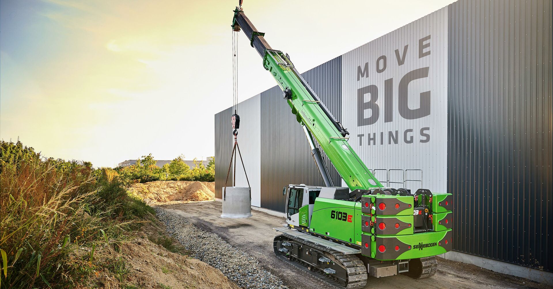 100 t telescopic crawler crane expands SENNEBOGEN’s product portfolio