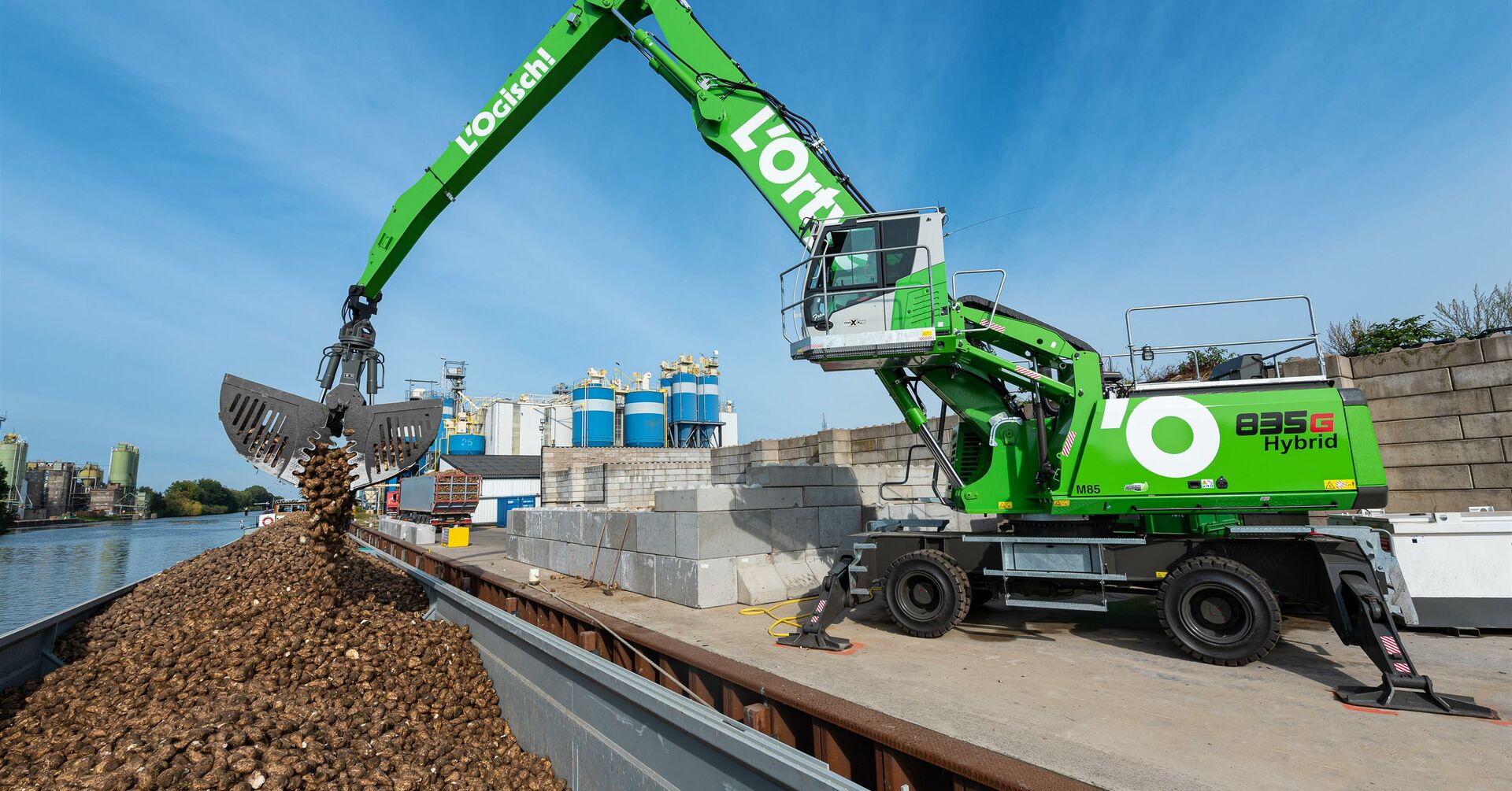 Combined transport: 835 G supports intermodal transport chain