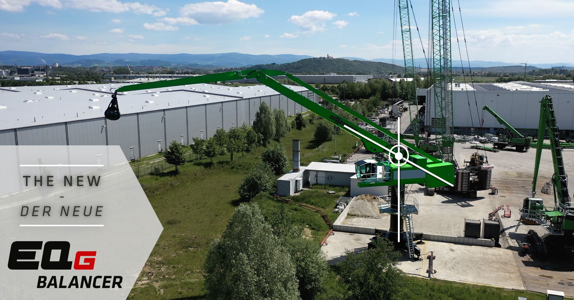 Material handler with counterweight | SENNEBOGEN EQ G Balancer