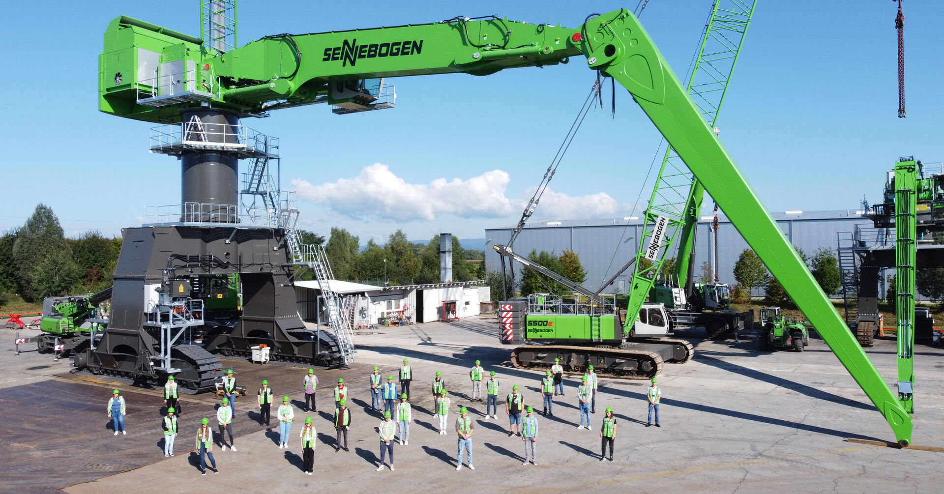 Start für 38 Auszubildende bei SENNEBOGEN: Willkommenstag 2021 gibt ...