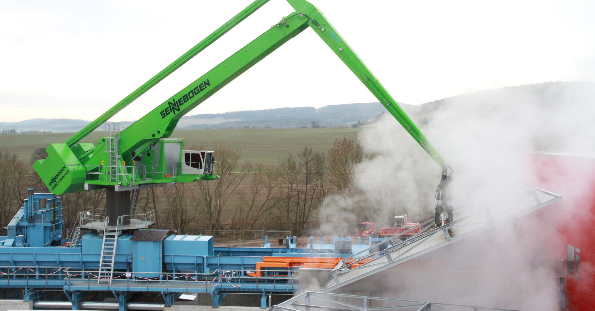 SENNEBOGEN 8130 EQ: Innovative balance technology and electric drive at ...