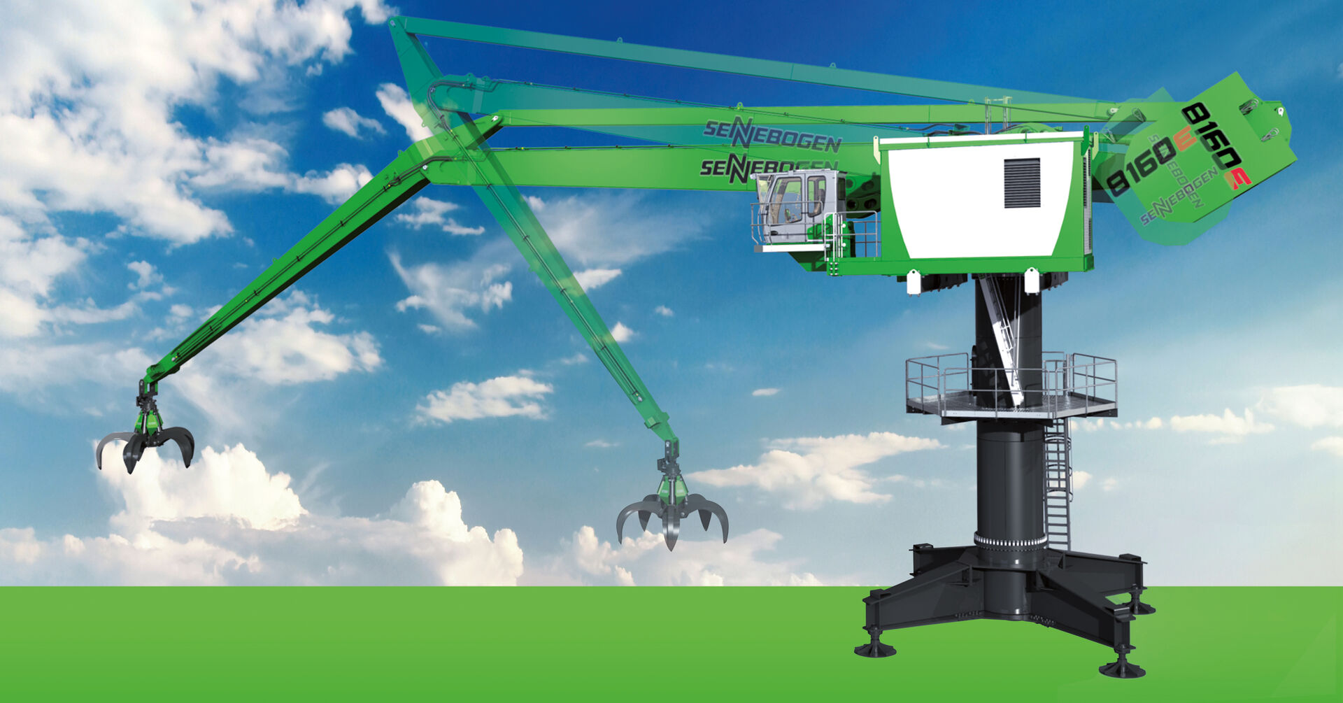 MAXIMUM PROFITABILITY FOR MATERIAL HANDLING: SENNEBOGEN EXTENDS PRODUCT ...