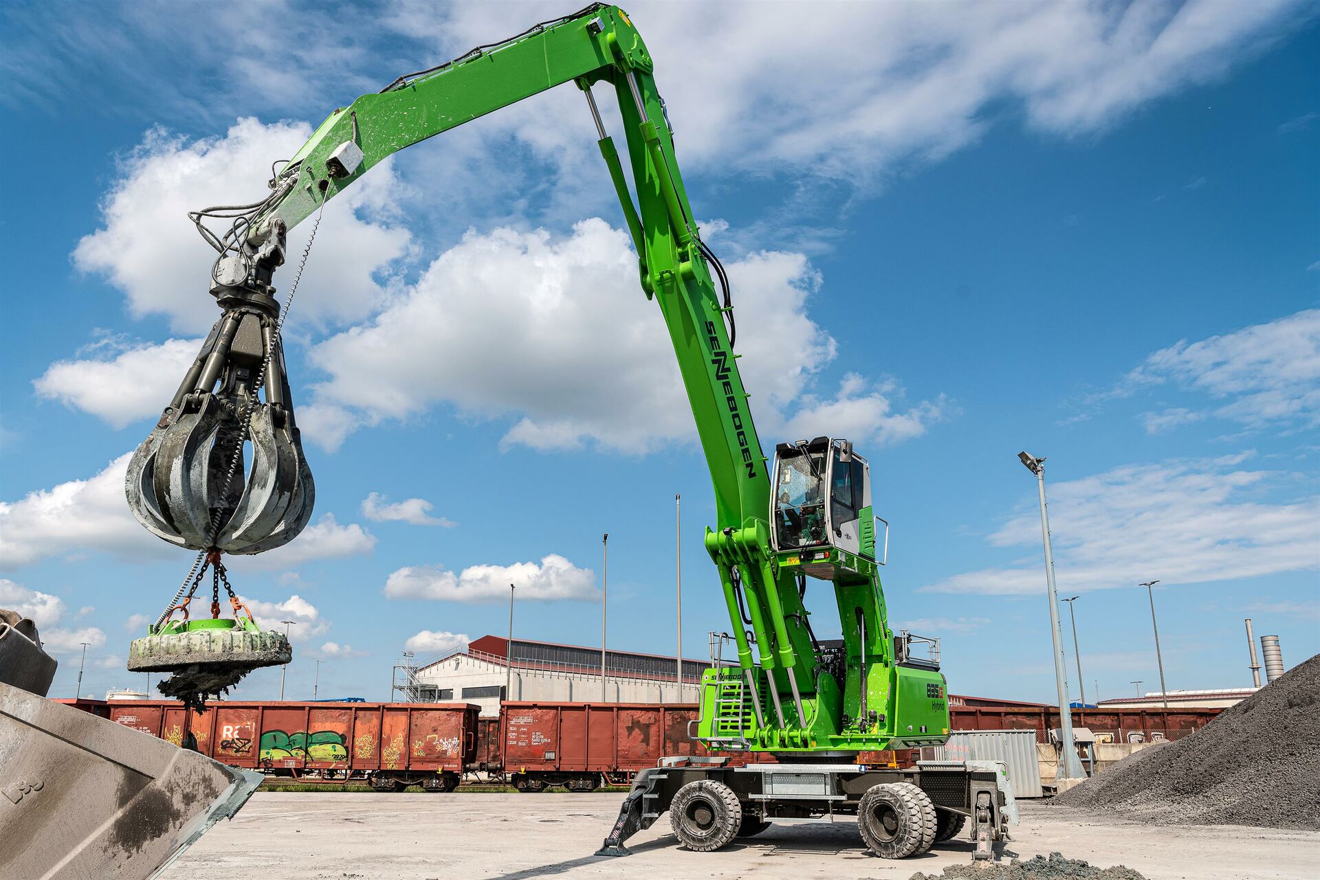 New machine for bulk handling: first customer tests